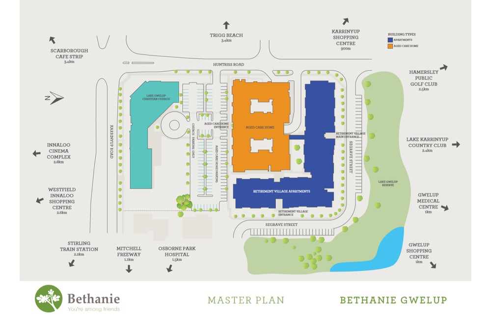 Bethanie Gwelup, Gwelup Retirement Village, Retirement Home, WA